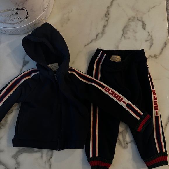 Gucci | Matching Sets | Gucci Zip Up Set 824 Months | Poshmark